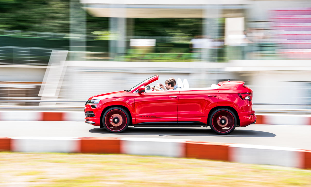 Skoda Karoq Cabriolet alias Skoda Sunroq im ersten Fahreindruck ...