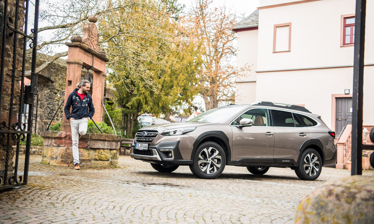 Subaru Outback 2.5i Platinum (2021) im Fahrbericht: Cooler Offroad ...