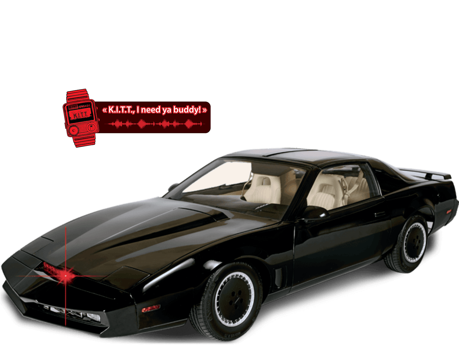 Wir bauen K.I.T.T. aus der Serie Knight Rider im Maßstab 1:8! - Fanhome ...