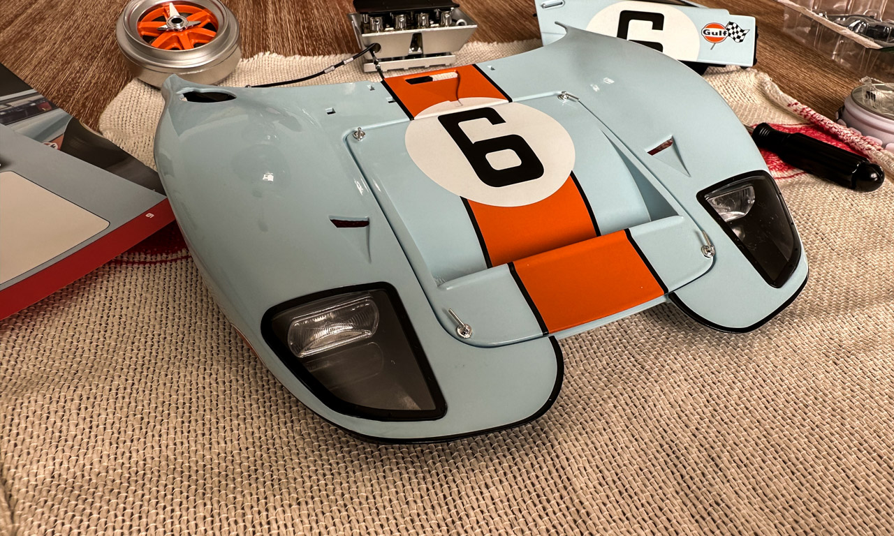 Ford GT40: Wir bauen ihn - als Modellauto in 1:8 von DeAgostini (Update ...
