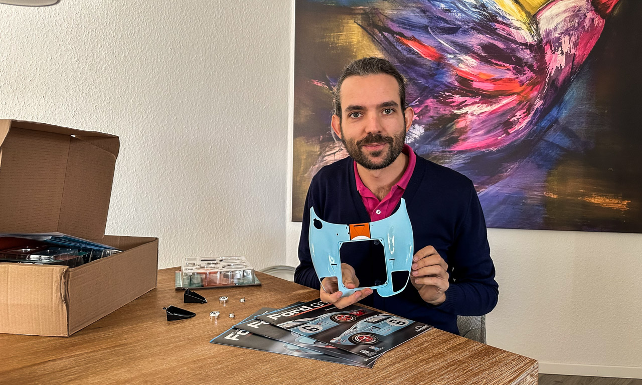 Ford GT40: Wir bauen ihn - als Modellauto in 1:8 von DeAgostini (Update ...