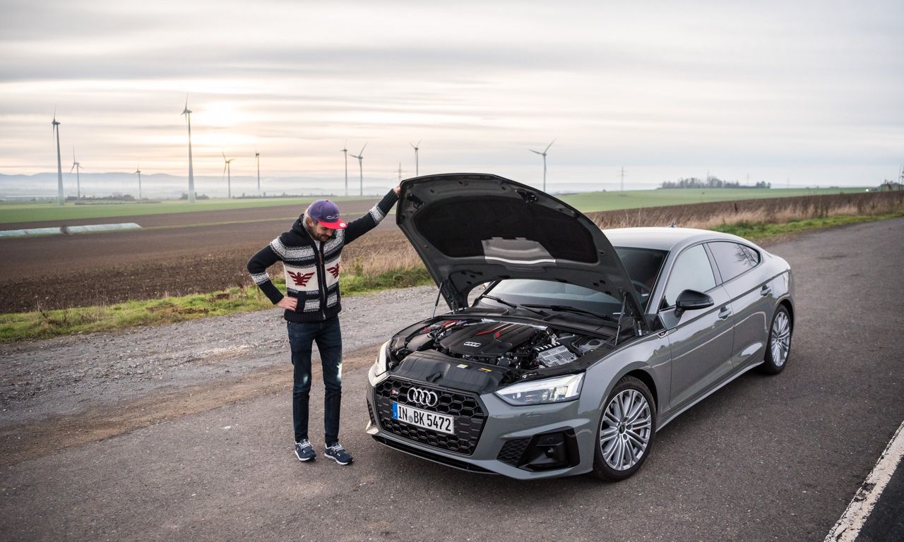 Audi S5 Sportback TDI: Perfekt - um Strom zu sparen! @ AUTOmativ.de - Das Auto Magazin