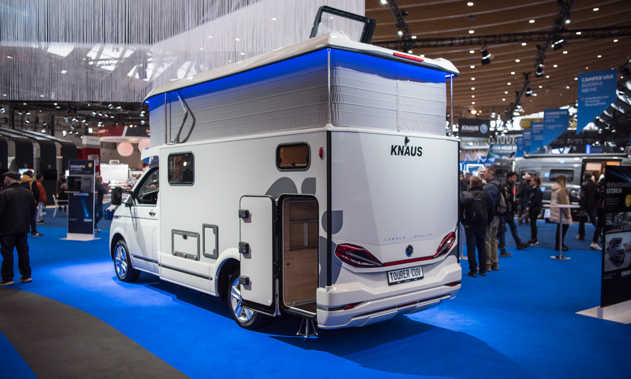 Knaus Tourer CUV: Camper auf VW T6.1 mit ausfahrbarem Dach @ AUTOmativ.de - Das Auto Magazin