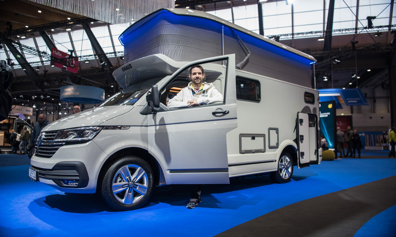 Knaus Tourer CUV: Camper auf VW T6.1 mit ausfahrbarem Dach @ AUTOmativ ...