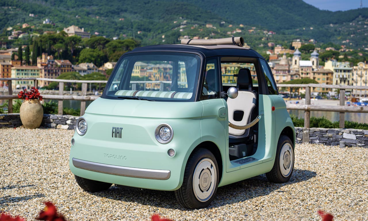 Oh wie süß! Fiat Topolino auf Basis Citroën Ami und Opel Rocks E ...