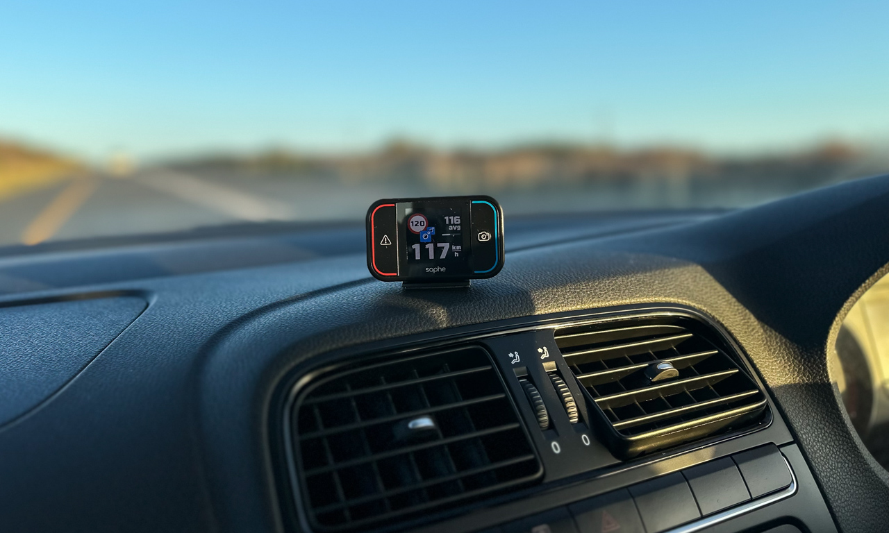 Test des Saphe Drive Pro Verkehrsalarms in Kapstadt, Südafrika ...