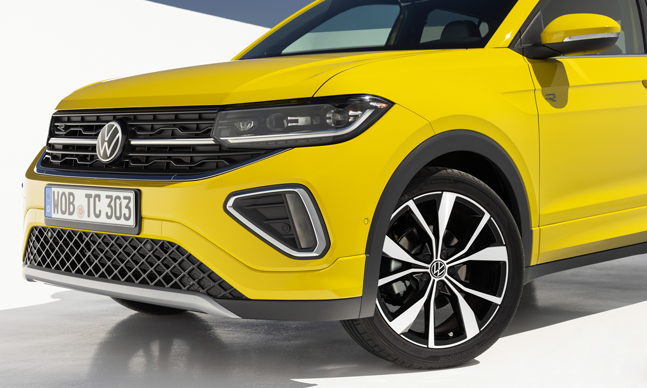 VW T-Cross Facelift (2024): Mehr Stützlast, knallbunt und mit neuem ...