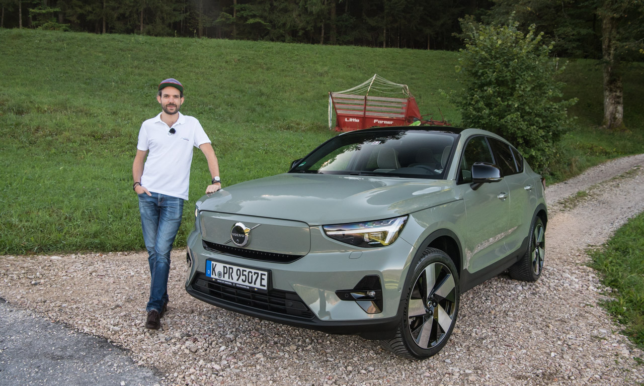 Heckbetont: Volvo C40 Recharge Twin Engine (2024) mit erhöhter ...