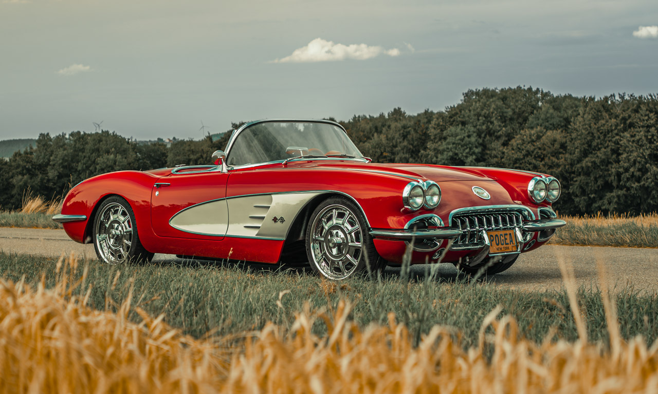 Corvette C1 Restomod von PogeaClassics: 425 PS, TÜV-konform und voll ...
